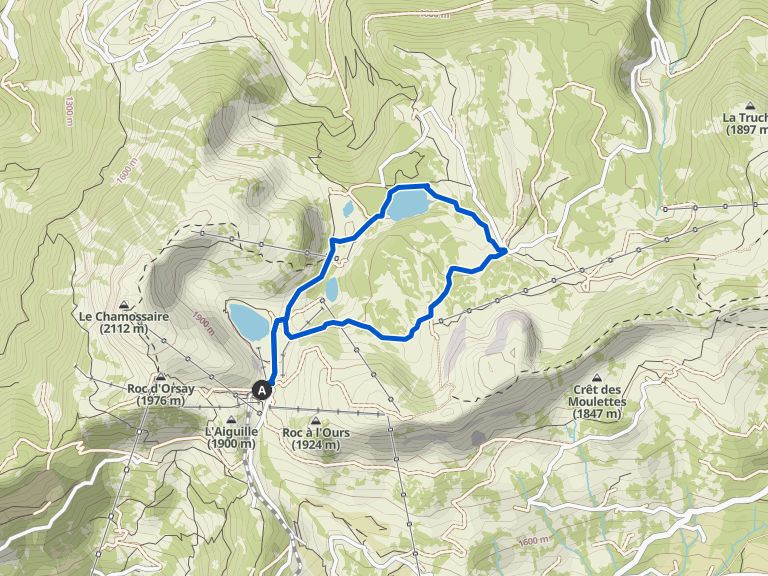 Lac de Chavonnes - pętla od Bretaye | wycieczka piesza | Komoot